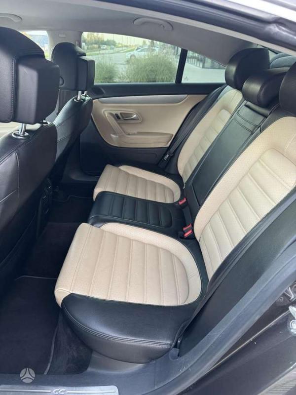 Brown Volkswagen CC / Passat CC 2013 in Vilnius, with an engine capacity of 2.00 L and mileage of 215 thousand km for 6800 €, photo 11 on AUTOMOTO.COM.LV