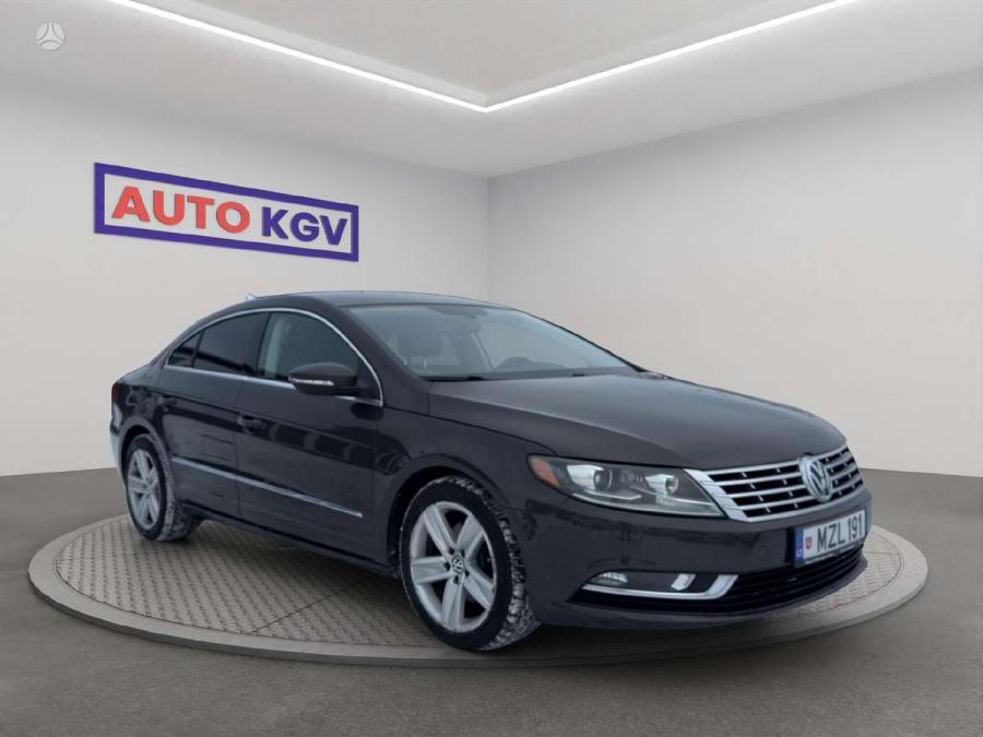 Brown Volkswagen CC / Passat CC 2013 in Kaunas, with an engine capacity of 2.00 L and mileage of 182 thousand km for 7799 €, photo 7 on AUTOMOTO.COM.LV