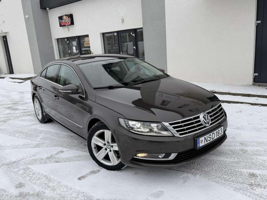 Коричневый Фольксваген CC / Passat CC 2013 в Вильнюс, объемом двигателя 2.00 л и пробегом 241 тыс. км за 6000 €, фото 3 на AUTOMOTO.COM.LV