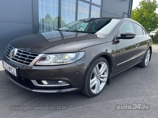 Brown Volkswagen CC / Passat CC 2013 in Kuressaare, with an engine capacity of 2.00 L and mileage of 273 thousand km for 7950 €, photo 1 on AUTOMOTO.COM.LV