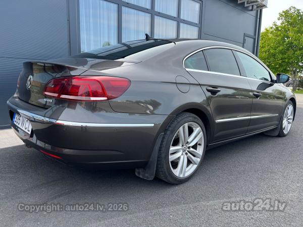 Brown Volkswagen CC / Passat CC 2013 in Kuressaare, with an engine capacity of 2.00 L and mileage of 273 thousand km for 7950 €, photo 6 on AUTOMOTO.COM.LV