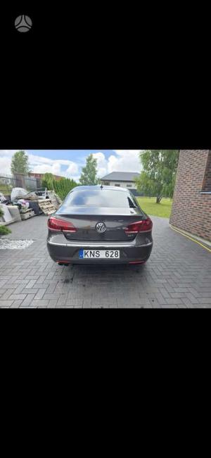 Brown Volkswagen CC / Passat CC 2013 in Klaipeda, with an engine capacity of 1.90 L and mileage of 157 thousand km for 5050 €, photo 3 on AUTOMOTO.COM.LV
