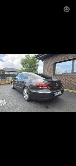 Brown Volkswagen CC / Passat CC 2013 in Klaipeda, with an engine capacity of 1.90 L and mileage of 157 thousand km for 5050 €, photo 4 on AUTOMOTO.COM.LV
