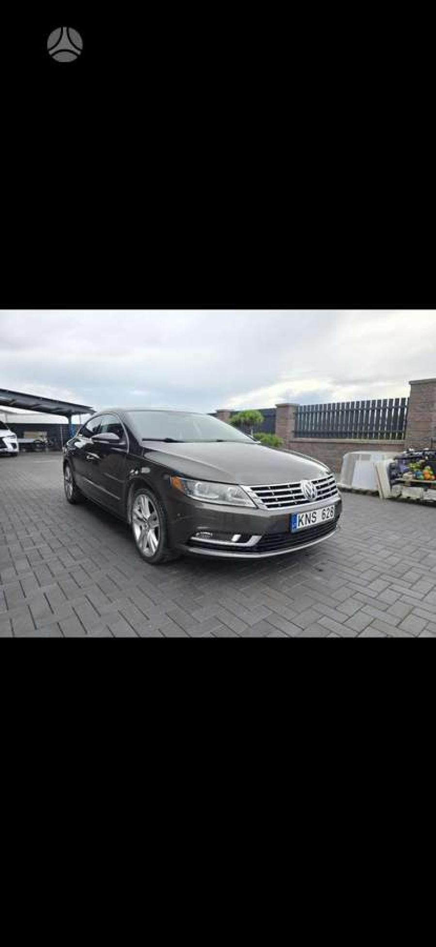 Brown Volkswagen CC / Passat CC 2013 in Klaipeda, with an engine capacity of 1.90 L and mileage of 157 thousand km for 5050 €, photo 8 on AUTOMOTO.COM.LV
