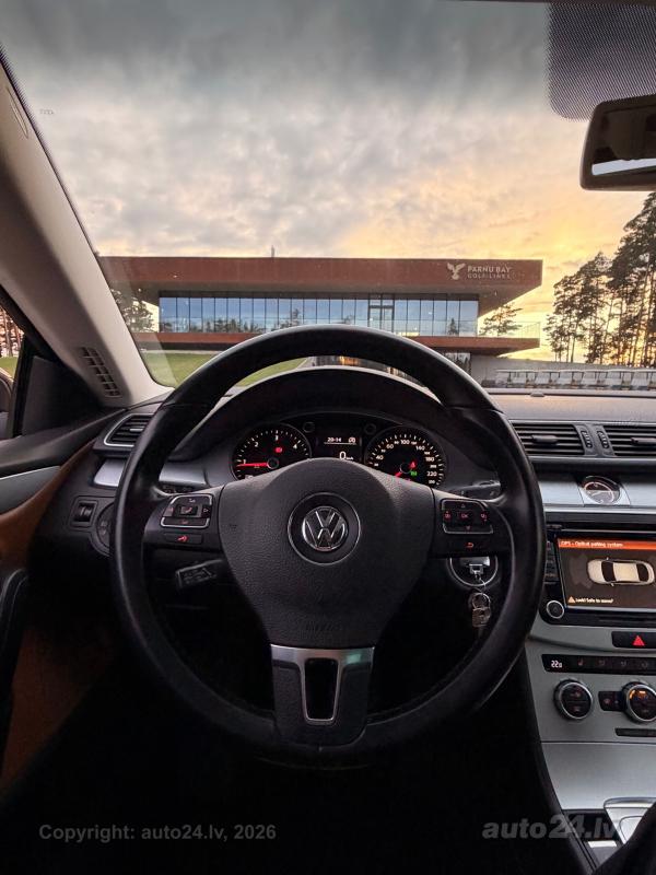 Brown Volkswagen CC / Passat CC 2013 in Parnu, with an engine capacity of 2.00 L and mileage of 280 thousand km for 9000 €, photo 10 on AUTOMOTO.COM.LV