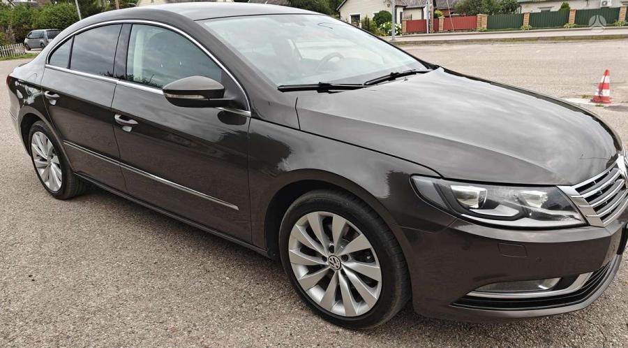 Коричневый Фольксваген CC / Passat CC 2014 в Расейняй, объемом двигателя 1.97 л и пробегом 215 тыс. км за 7300 €, фото 1 на AUTOMOTO.COM.LV