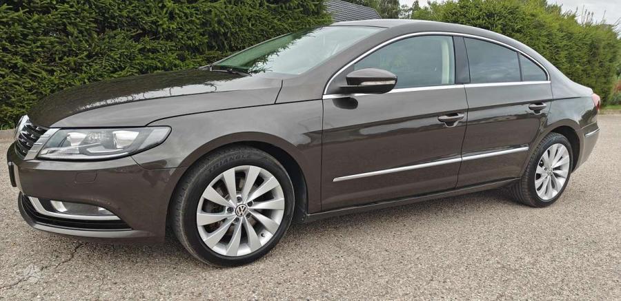 Коричневый Фольксваген CC / Passat CC 2014 в Расейняй, объемом двигателя 1.97 л и пробегом 215 тыс. км за 7300 €, фото 3 на AUTOMOTO.COM.LV