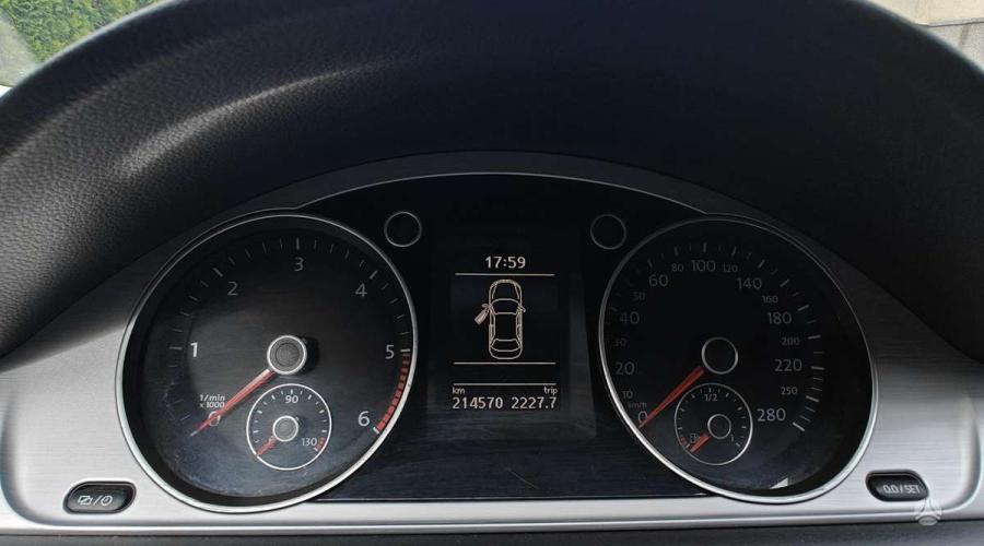 Коричневый Фольксваген CC / Passat CC 2014 в Расейняй, объемом двигателя 1.97 л и пробегом 215 тыс. км за 7300 €, фото 12 на AUTOMOTO.COM.LV
