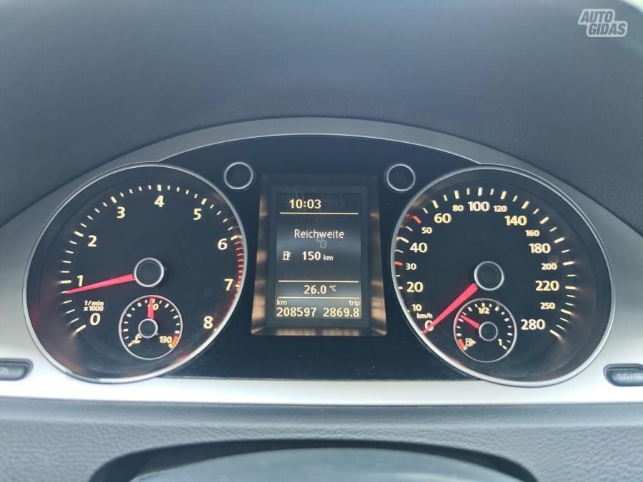 Фольксваген CC / Passat CC 2010 в Вильнюс, объемом двигателя 2.00 л и пробегом 208 тыс. км за 1800 €, фото 11 на AUTOMOTO.COM.LV