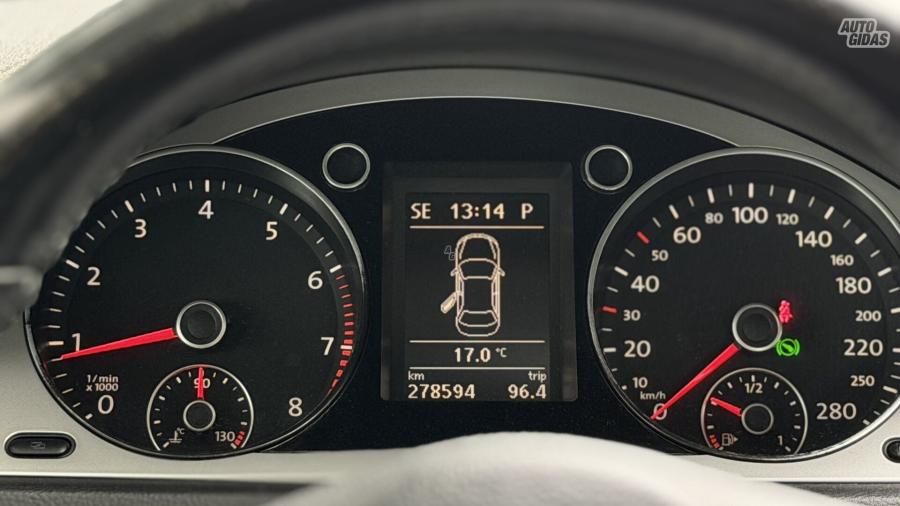 Volkswagen CC / Passat CC 2010 in Vilnius, with an engine capacity of 1.80 L and mileage of 279 thousand km for 2350 €, photo 13 on AUTOMOTO.COM.LV
