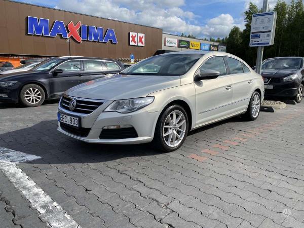 Pelēks Volkswagen CC / Passat CC 2008 Viļņa, ar dzinēja tilpumu 1.80 L un nobraukumu 215 tūkst. km par 3700 €, foto 2 vietnē AUTOMOTO.COM.LV