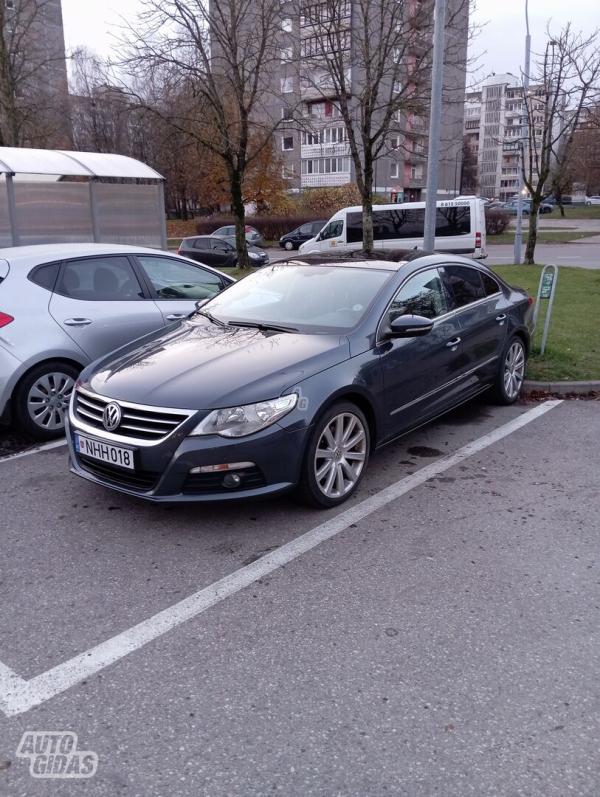 Pelēks Volkswagen CC / Passat CC 2009 Viļņa, ar dzinēja tilpumu 2.00 L un nobraukumu 264 tūkst. km par 4950 €, foto 1 vietnē AUTOMOTO.COM.LV