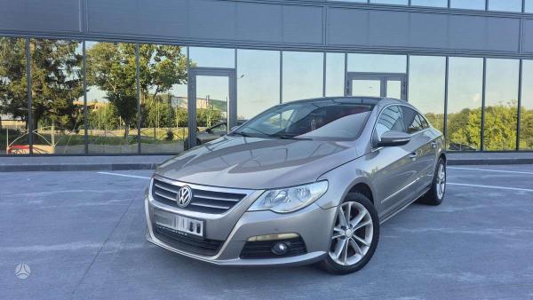Grey Volkswagen CC / Passat CC 2009 in Klaipeda, with an engine capacity of 1.98 L and mileage of 204 thousand km for 1999 €, photo 1 on AUTOMOTO.COM.LV