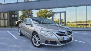 Grey Volkswagen CC / Passat CC 2009 in Klaipeda, with an engine capacity of 1.98 L and mileage of 204 thousand km for 1999 €, photo 4 on AUTOMOTO.COM.LV