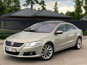 Grey Volkswagen CC / Passat CC 2009 in Riga, with an engine capacity of 2.00 L and mileage of 336 thousand km for 3900 €, photo  on AUTOMOTO.COM.LV