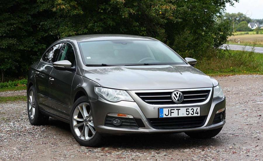 Серый Фольксваген CC / Passat CC 2009 в Кретинга, объемом двигателя 1.97 л и пробегом 300 тыс. км за 2800 €, фото 7 на AUTOMOTO.COM.LV