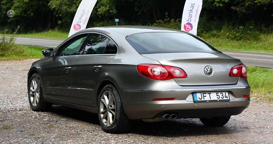 Серый Фольксваген CC / Passat CC 2009 в Кретинга, объемом двигателя 1.97 л и пробегом 300 тыс. км за 2800 €, фото 9 на AUTOMOTO.COM.LV
