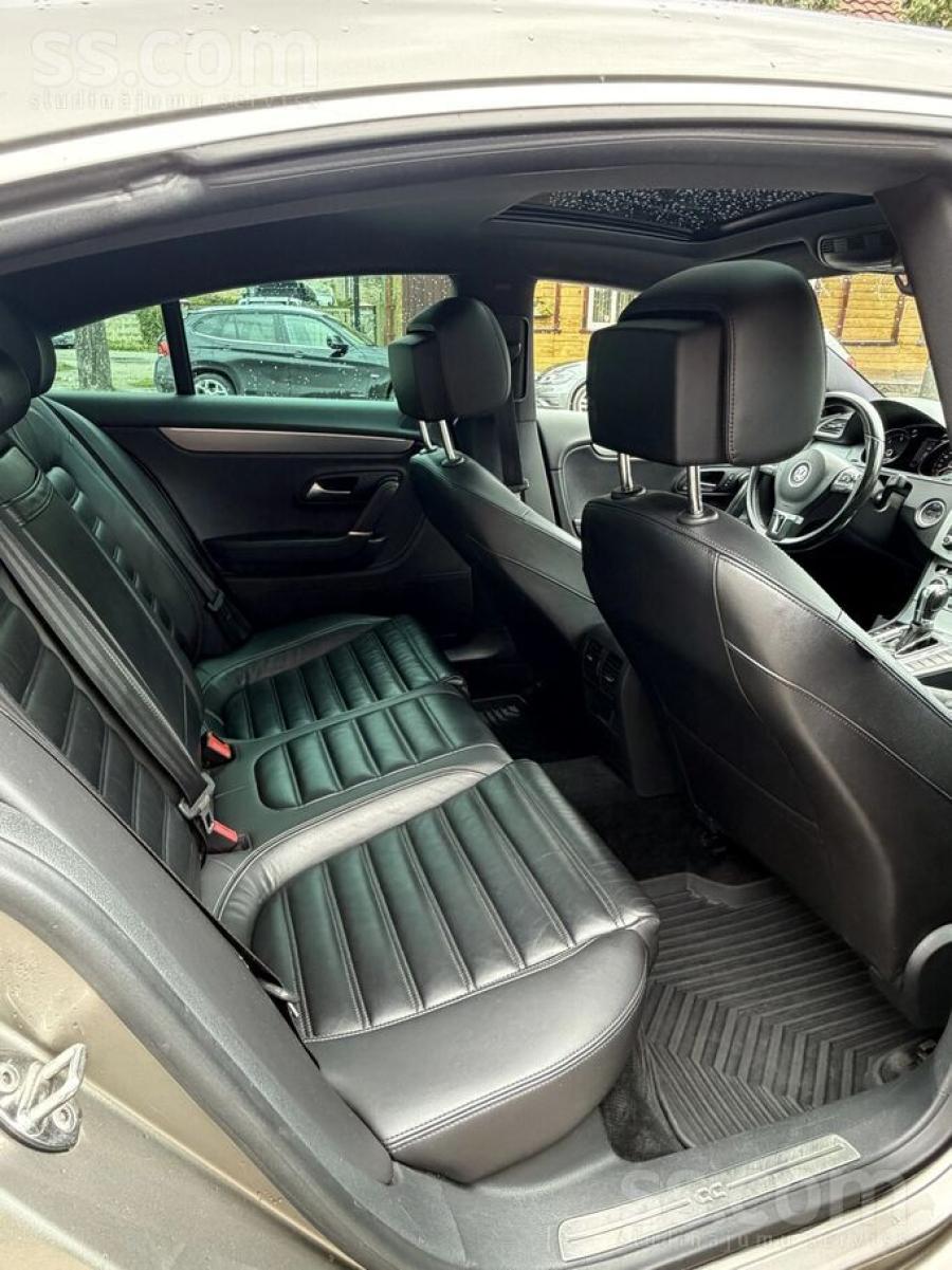 Grey Volkswagen CC / Passat CC 2012 in Jelgava, with an engine capacity of 2.00 L and mileage of 291 thousand km for 9300 €, photo 9 on AUTOMOTO.COM.LV