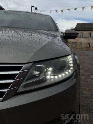 Grey Volkswagen CC / Passat CC 2012 in Jelgava, with an engine capacity of 2.00 L and mileage of 291 thousand km for 9300 €, photo 11 on AUTOMOTO.COM.LV