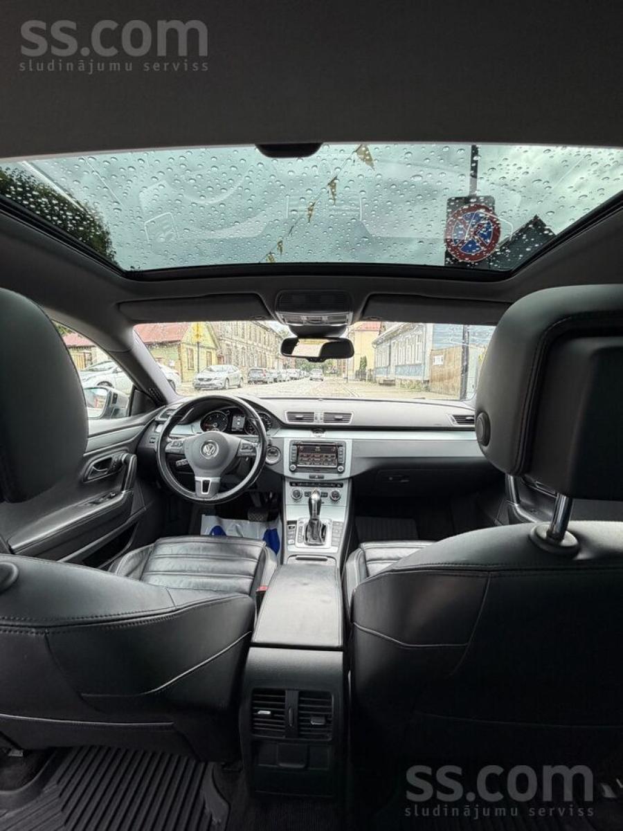 Grey Volkswagen CC / Passat CC 2012 in Jelgava, with an engine capacity of 2.00 L and mileage of 291 thousand km for 9300 €, photo 14 on AUTOMOTO.COM.LV