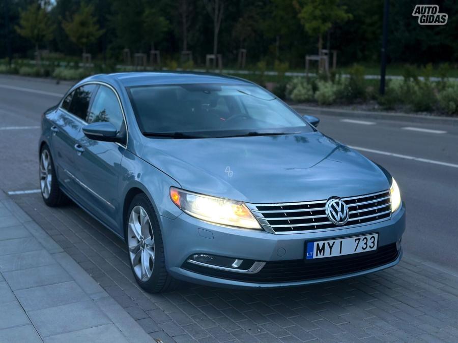 Grey Volkswagen CC / Passat CC 2013 in Vilnius, with an engine capacity of 2.00 L and mileage of 266 thousand km for 5600 €, photo 4 on AUTOMOTO.COM.LV