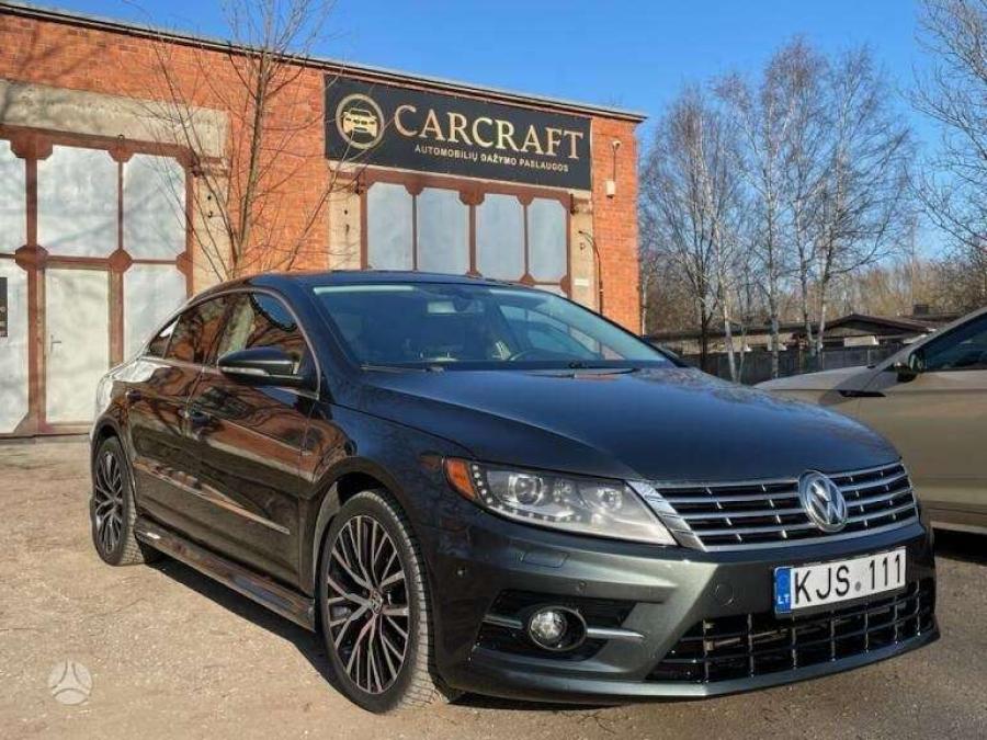 Grey Volkswagen CC / Passat CC 2014 in Klaipeda, with an engine capacity of 3.60 L and mileage of 220 thousand km for 12100 €, photo 3 on AUTOMOTO.COM.LV