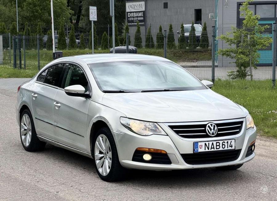 Серый Фольксваген CC / Passat CC 2009 в Вильнюс, объемом двигателя 1.98 л и пробегом 247 тыс. км за 2000 €, фото 3 на AUTOMOTO.COM.LV