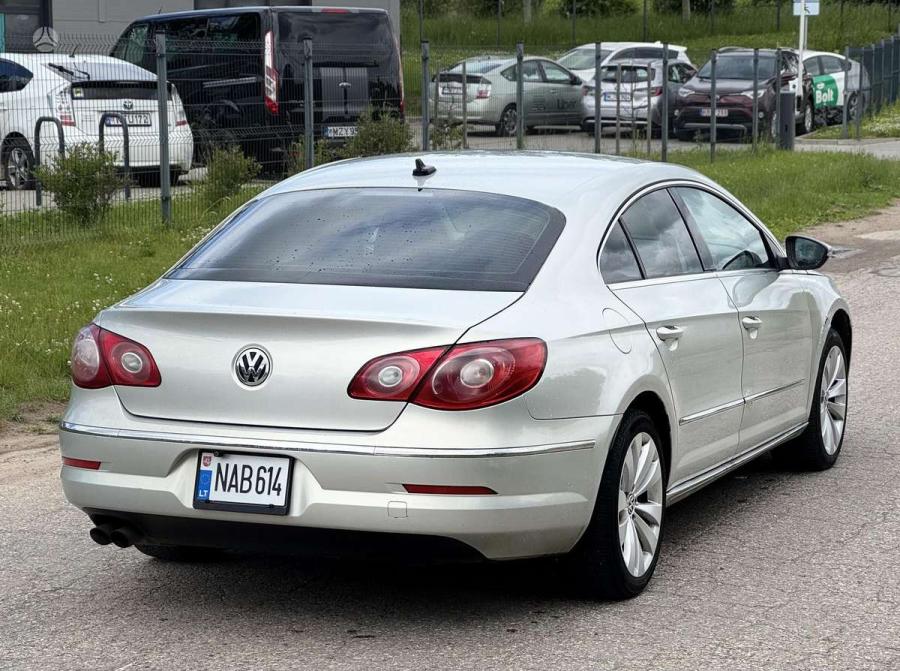 Серый Фольксваген CC / Passat CC 2009 в Вильнюс, объемом двигателя 1.98 л и пробегом 247 тыс. км за 2000 €, фото 5 на AUTOMOTO.COM.LV