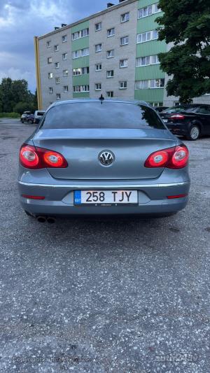 Grey Volkswagen CC / Passat CC 2009 in Tallinn, with an engine capacity of 2.00 L and mileage of 393 thousand km for 3600 €, photo 3 on AUTOMOTO.COM.LV