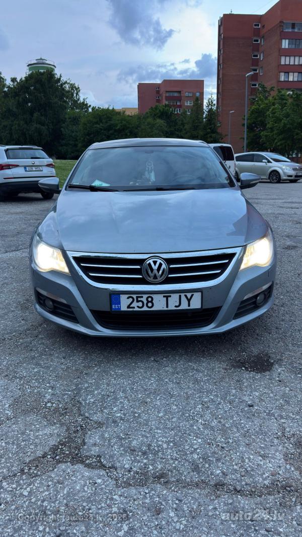 Grey Volkswagen CC / Passat CC 2009 in Tallinn, with an engine capacity of 2.00 L and mileage of 393 thousand km for 3600 €, photo 6 on AUTOMOTO.COM.LV