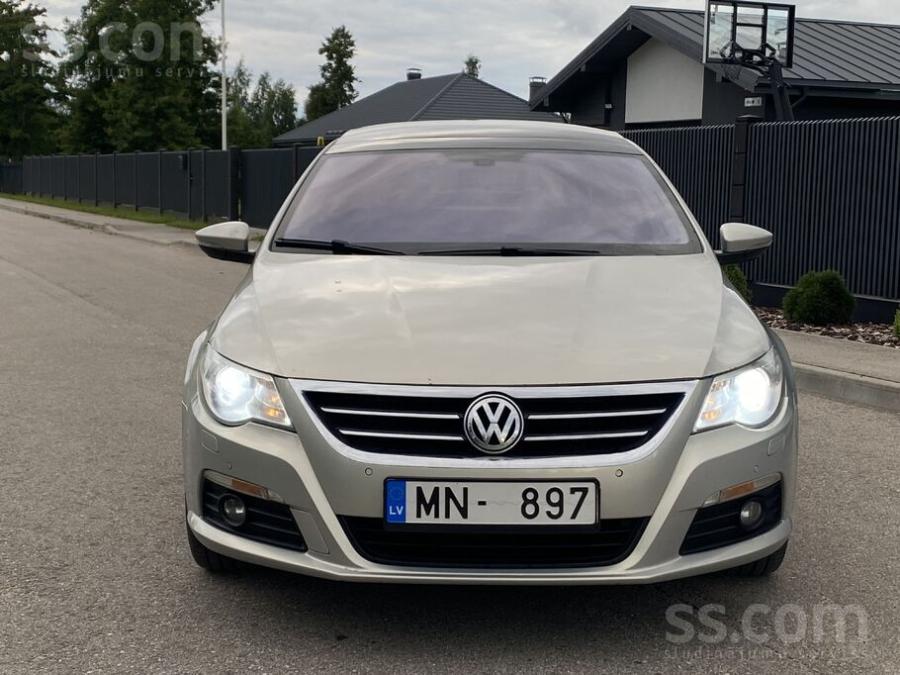 Серый Фольксваген CC / Passat CC 2009 в Рига, объемом двигателя 2.00 л и пробегом 336 тыс. км за 3850 €, фото 3 на AUTOMOTO.COM.LV