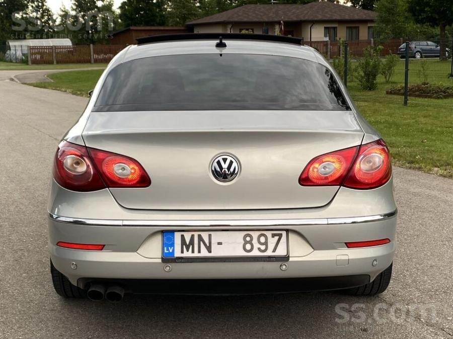 Серый Фольксваген CC / Passat CC 2009 в Рига, объемом двигателя 2.00 л и пробегом 336 тыс. км за 3850 €, фото 6 на AUTOMOTO.COM.LV
