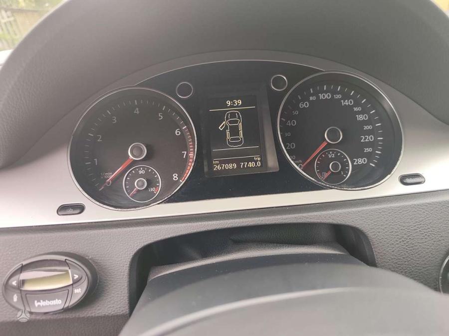 Серый Фольксваген CC / Passat CC 2009 в Паневежис, объемом двигателя 2.00 л и пробегом 267 тыс. км за 3200 €, фото 9 на AUTOMOTO.COM.LV