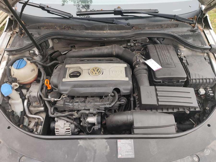 Серый Фольксваген CC / Passat CC 2009 в Паневежис, объемом двигателя 2.00 л и пробегом 267 тыс. км за 3200 €, фото 12 на AUTOMOTO.COM.LV