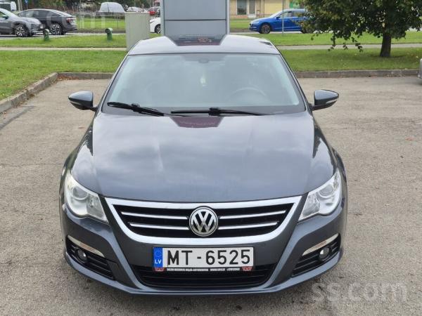 Grey Volkswagen CC / Passat CC 2009 in Riga, with an engine capacity of 2.00 L and mileage of 290 thousand km for 3900 €, photo 3 on AUTOMOTO.COM.LV