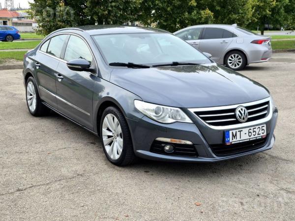 Grey Volkswagen CC / Passat CC 2009 in Riga, with an engine capacity of 2.00 L and mileage of 290 thousand km for 3900 €, photo 4 on AUTOMOTO.COM.LV