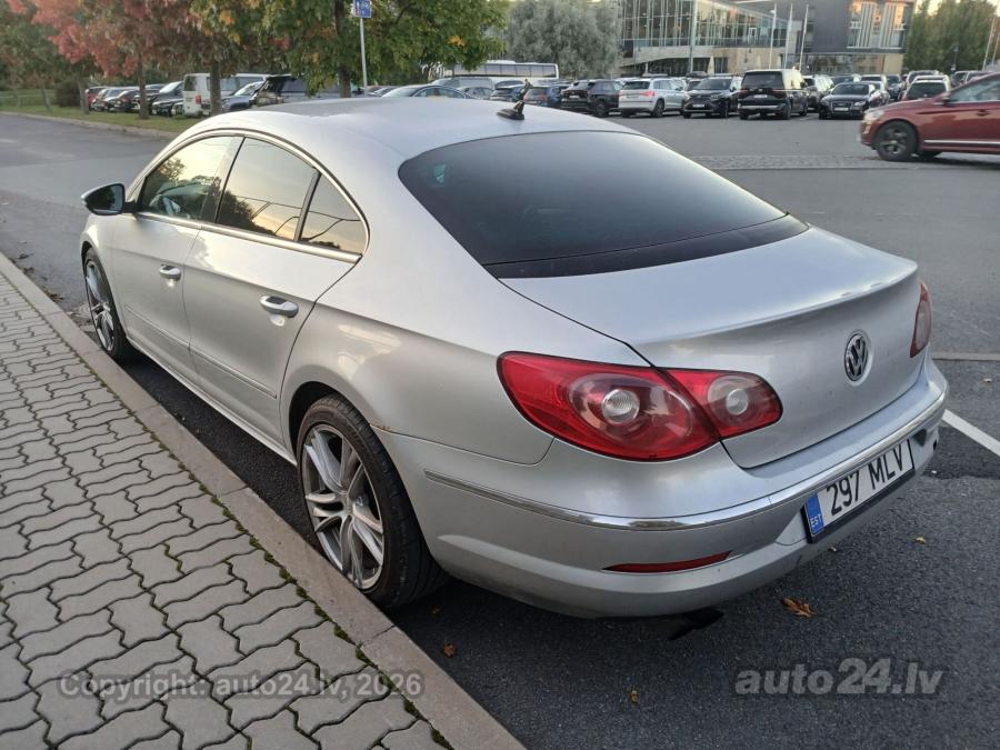 Grey Volkswagen CC / Passat CC 2009 in Tallinn, with an engine capacity of 2.00 L and mileage of 281 thousand km for 3200 €, photo 4 on AUTOMOTO.COM.LV