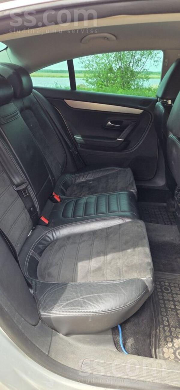 Grey Volkswagen CC / Passat CC 2010 in Jurmala, with an engine capacity of 2.00 L and mileage of 396 thousand km for 4000 €, photo 9 on AUTOMOTO.COM.LV