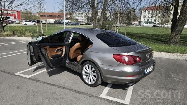 Grey Volkswagen CC / Passat CC 2011 in Jelgava, with an engine capacity of 3.60 L and mileage of 200 thousand km for 4550 €, photo 5 on AUTOMOTO.COM.LV