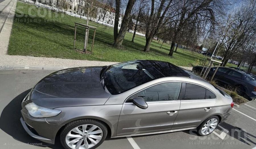 Grey Volkswagen CC / Passat CC 2011 in Jelgava, with an engine capacity of 3.60 L and mileage of 200 thousand km for 4550 €, photo 19 on AUTOMOTO.COM.LV