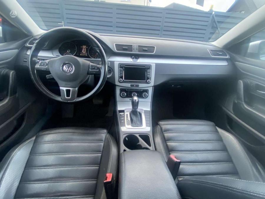 Grey Volkswagen CC / Passat CC 2012 in Klaipeda, with an engine capacity of 2.00 L and mileage of 113 thousand km for 4750 €, photo 9 on AUTOMOTO.COM.LV
