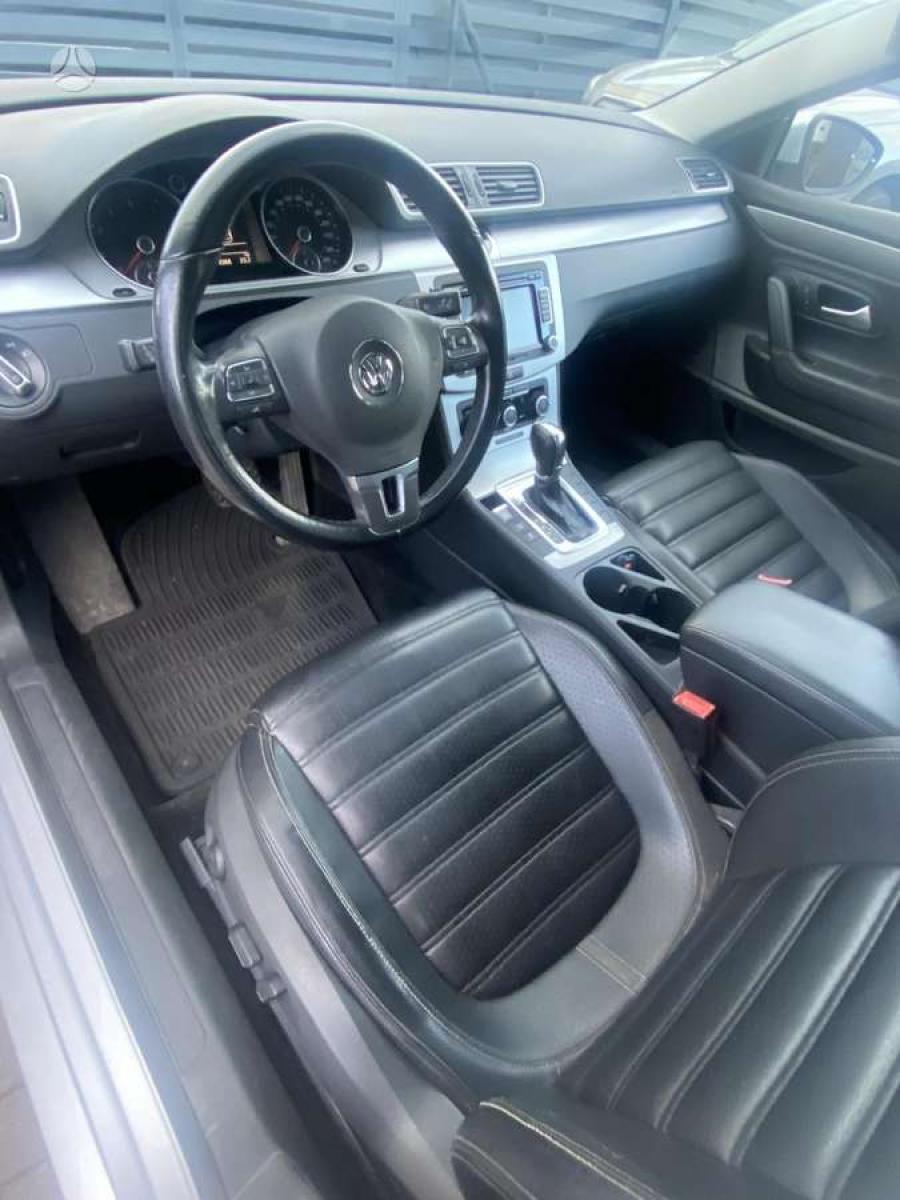Grey Volkswagen CC / Passat CC 2012 in Klaipeda, with an engine capacity of 2.00 L and mileage of 113 thousand km for 4750 €, photo 11 on AUTOMOTO.COM.LV