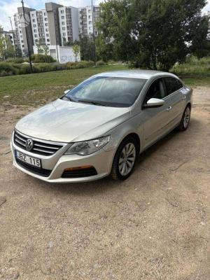 Grey Volkswagen CC / Passat CC 2012 in Vilnius, with an engine capacity of 1.98 L and mileage of 206 thousand km for 2900 €, photo 3 on AUTOMOTO.COM.LV