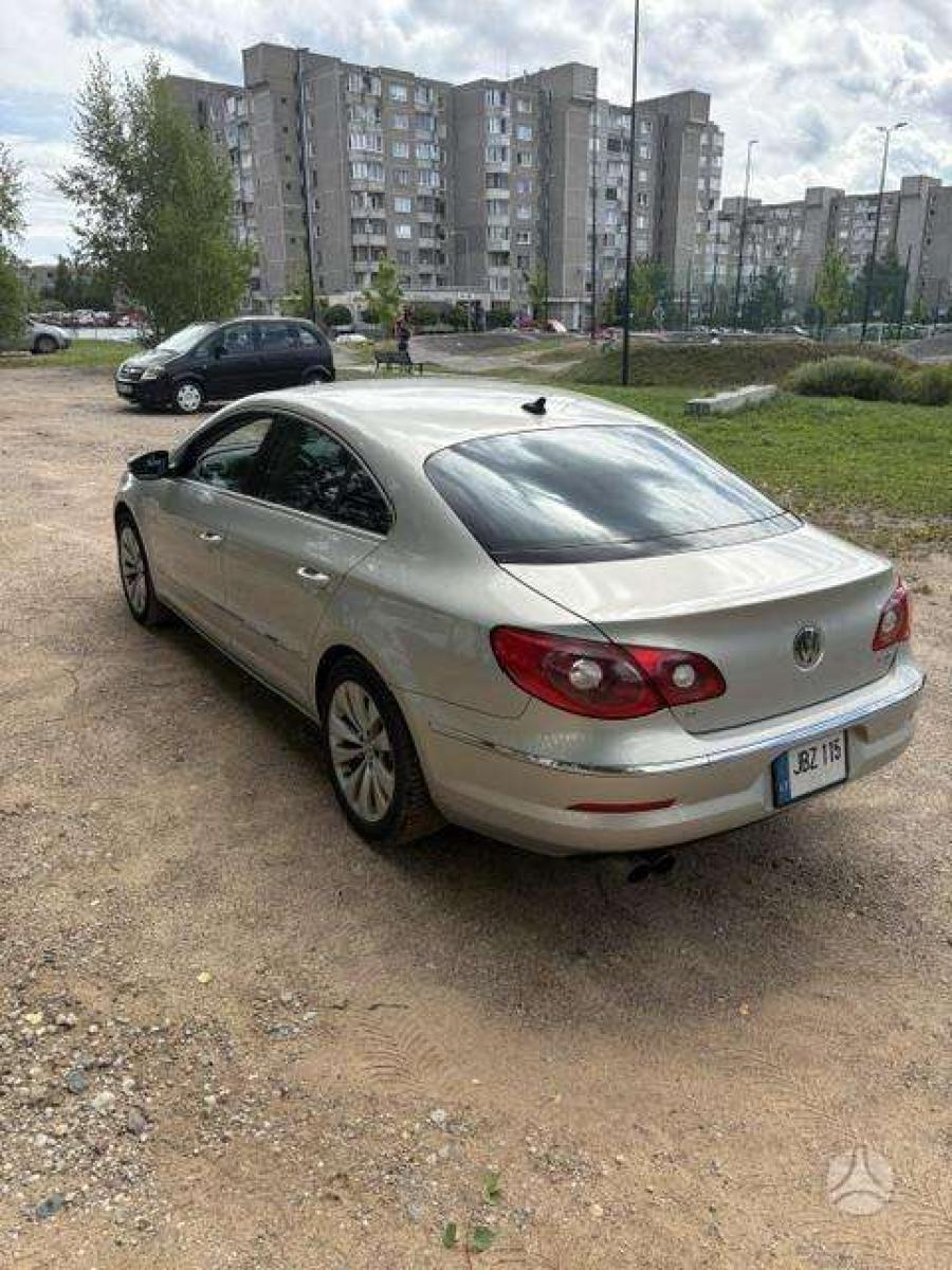 Grey Volkswagen CC / Passat CC 2012 in Vilnius, with an engine capacity of 1.98 L and mileage of 206 thousand km for 2900 €, photo 5 on AUTOMOTO.COM.LV