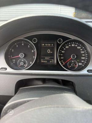 Grey Volkswagen CC / Passat CC 2012 in Vilnius, with an engine capacity of 1.98 L and mileage of 206 thousand km for 2900 €, photo 10 on AUTOMOTO.COM.LV