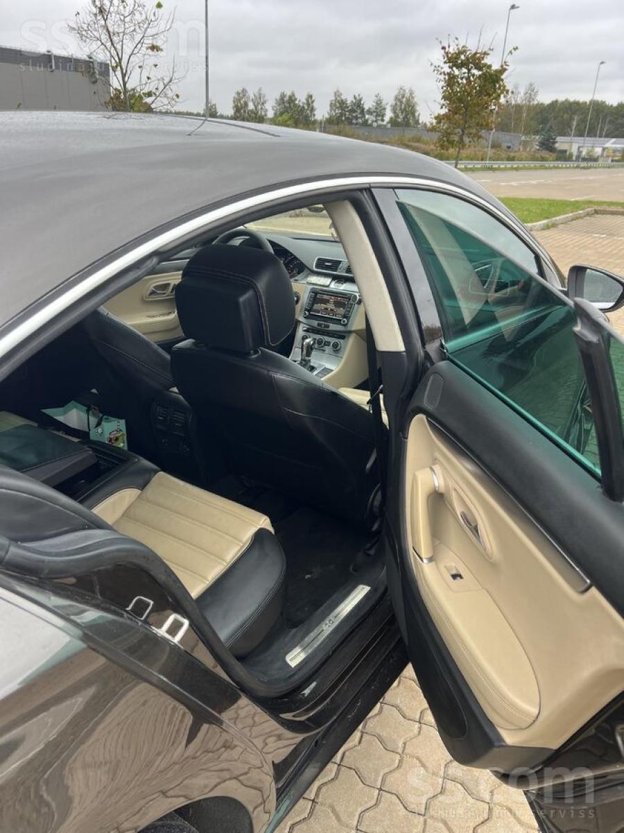 Grey Volkswagen CC / Passat CC 2012 in Riga, with an engine capacity of 2.00 L and mileage of 349 thousand km for 5900 €, photo 13 on AUTOMOTO.COM.LV