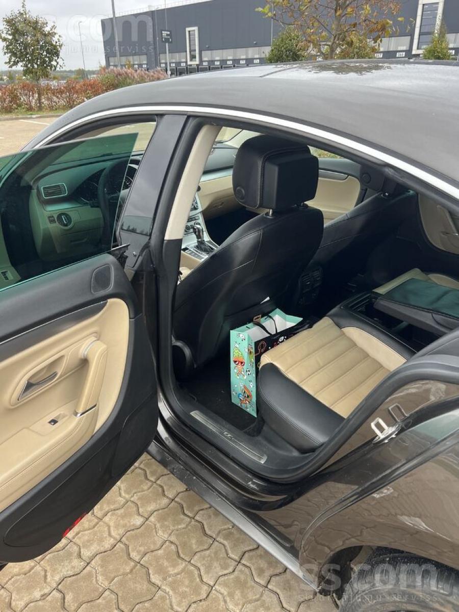 Grey Volkswagen CC / Passat CC 2012 in Riga, with an engine capacity of 2.00 L and mileage of 349 thousand km for 5900 €, photo 16 on AUTOMOTO.COM.LV