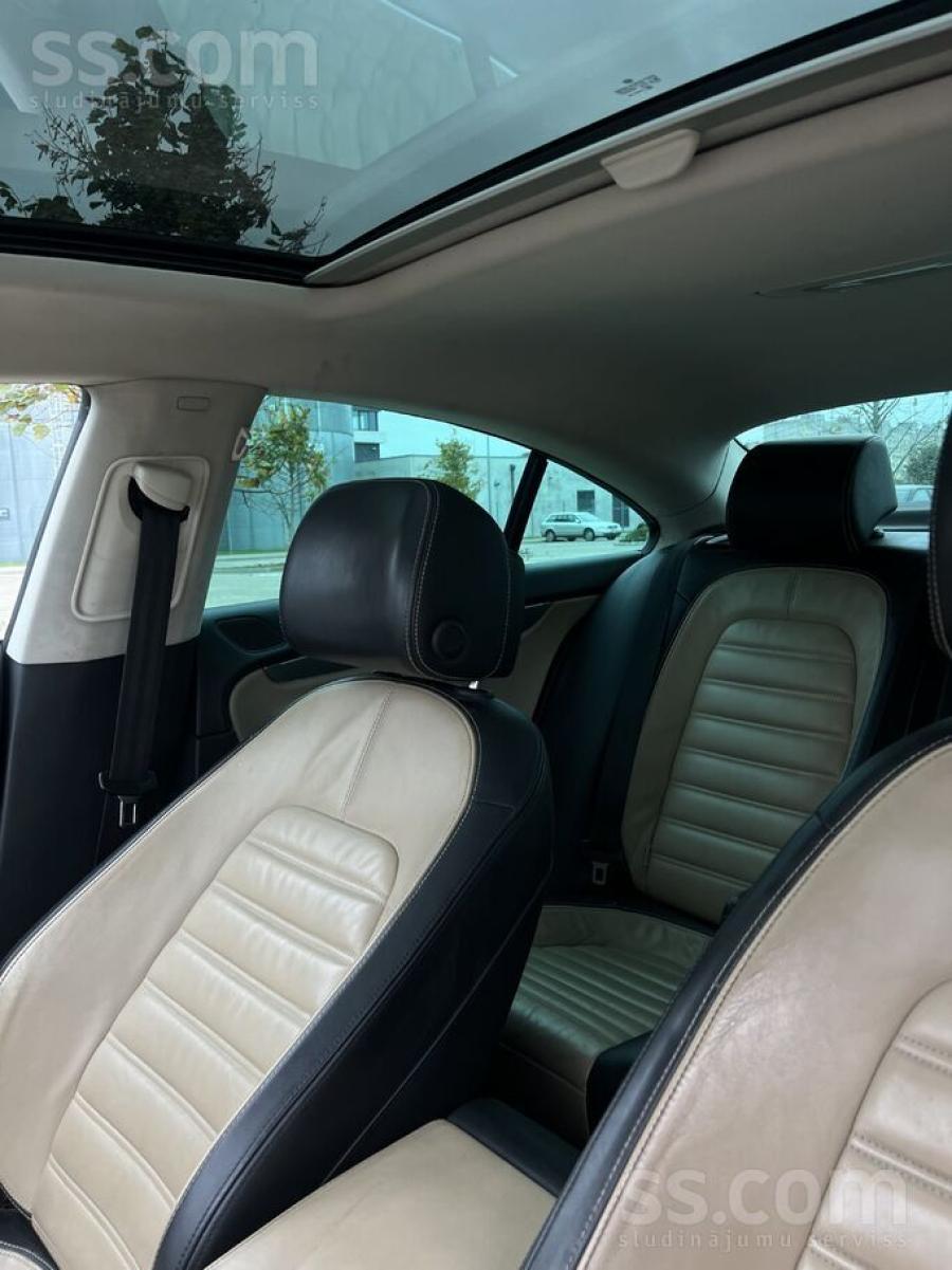 Grey Volkswagen CC / Passat CC 2012 in Riga, with an engine capacity of 2.00 L and mileage of 349 thousand km for 5900 €, photo 19 on AUTOMOTO.COM.LV