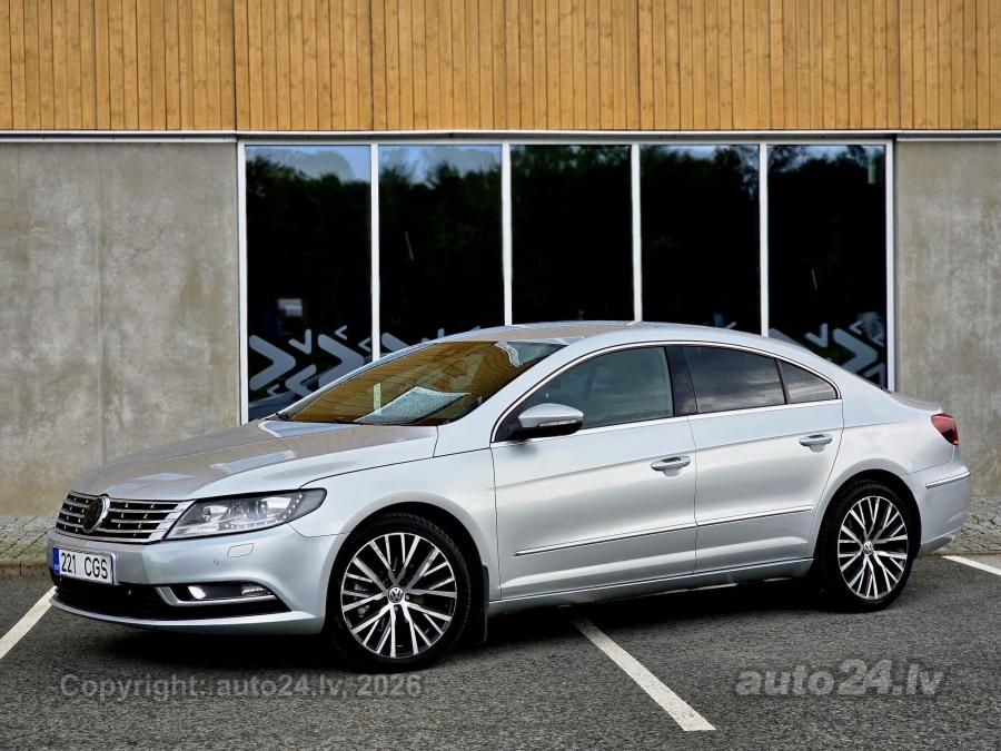Grey Volkswagen CC / Passat CC 2013 in Tallinn, with an engine capacity of 2.00 L and mileage of 327 thousand km for 5990 €, photo 3 on AUTOMOTO.COM.LV