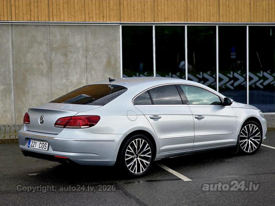 Grey Volkswagen CC / Passat CC 2013 in Tallinn, with an engine capacity of 2.00 L and mileage of 327 thousand km for 5990 €, photo 5 on AUTOMOTO.COM.LV